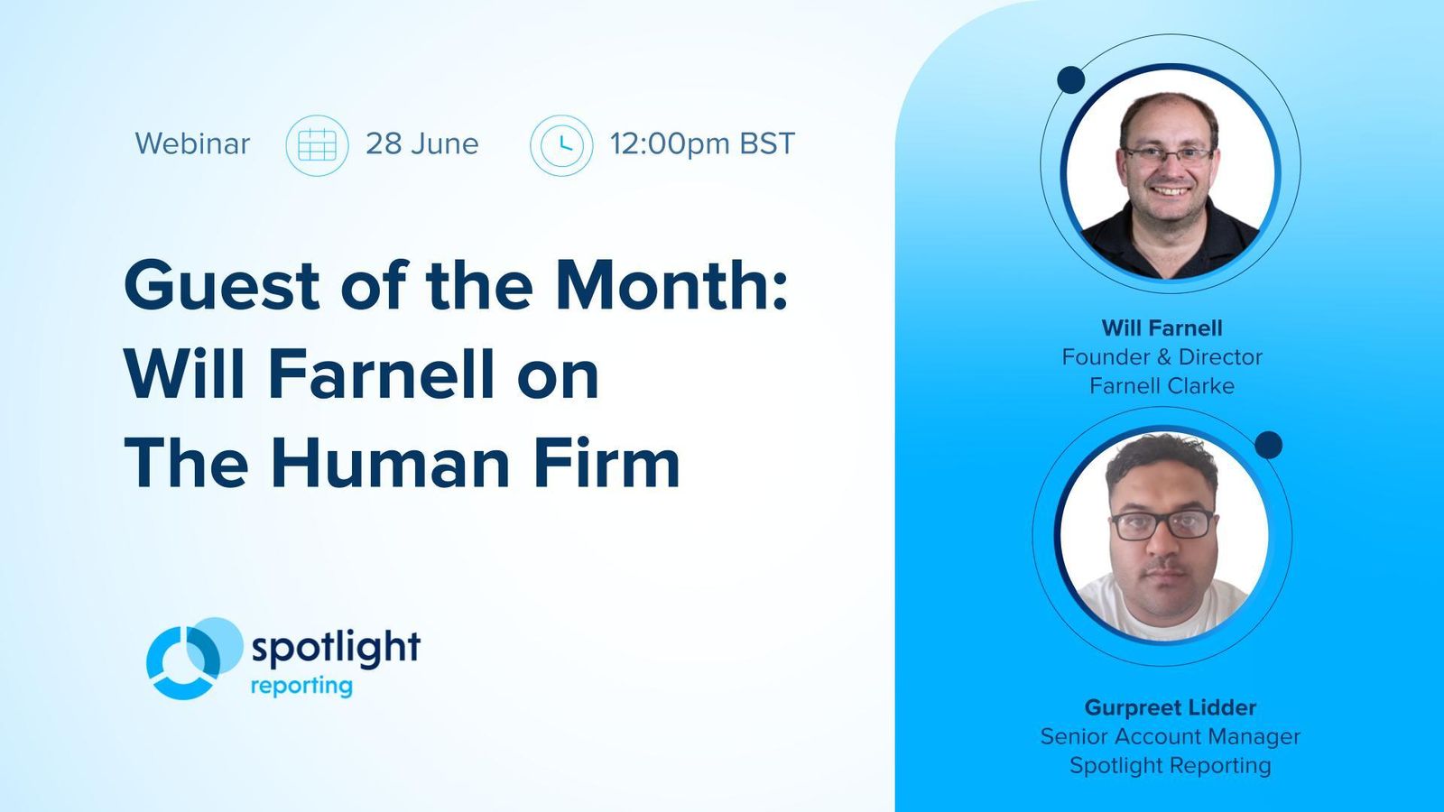 Webinars | Spotlight Reporting